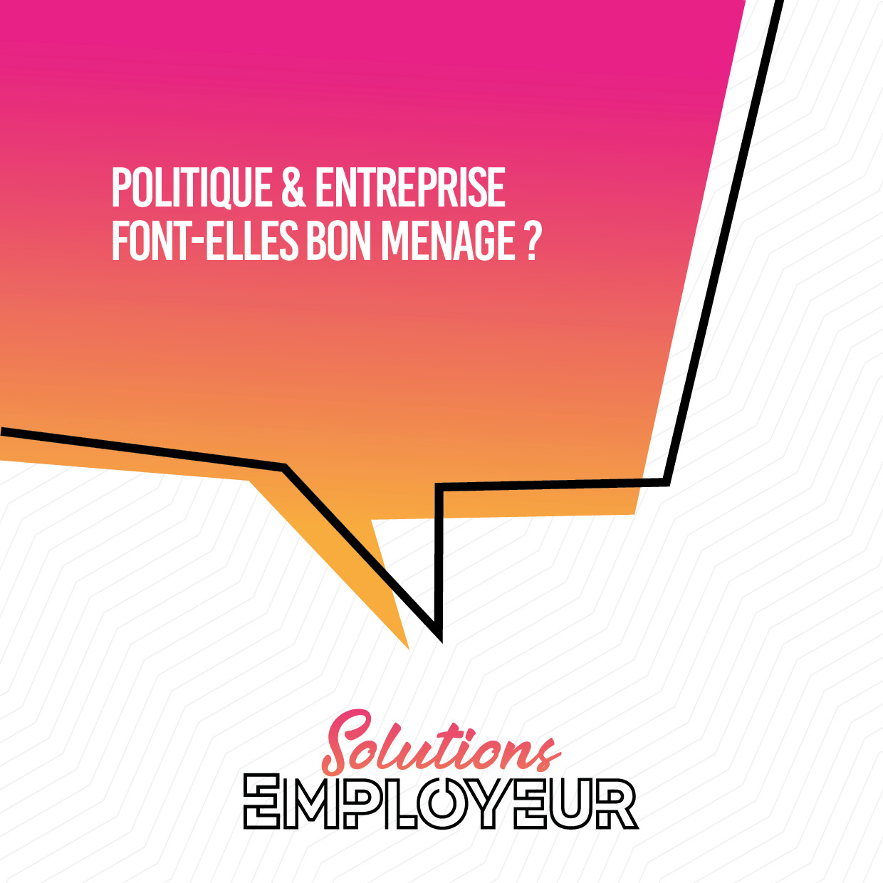 Politique & entreprise font-elles bon ménage ? - Audecia